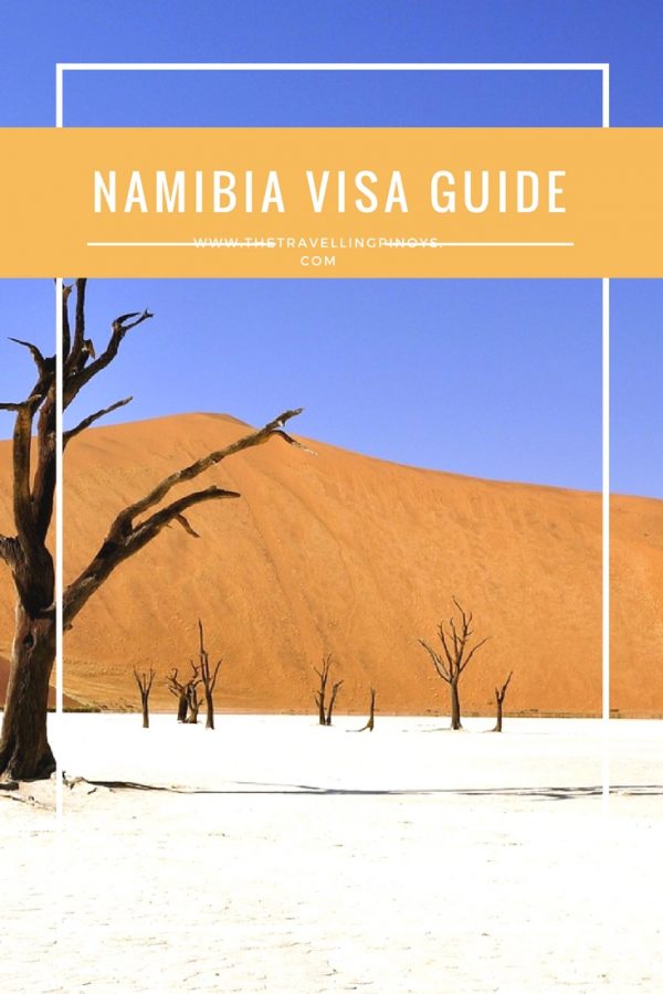 How To Apply For Namibia Visa - The Travelling Pinoys